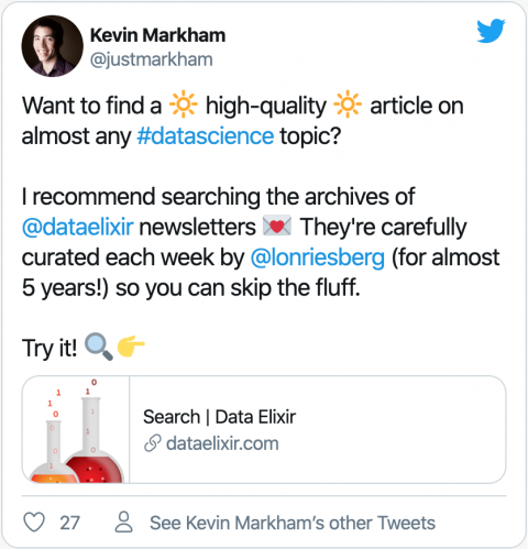 Data Science Newsletter | Data Elixir